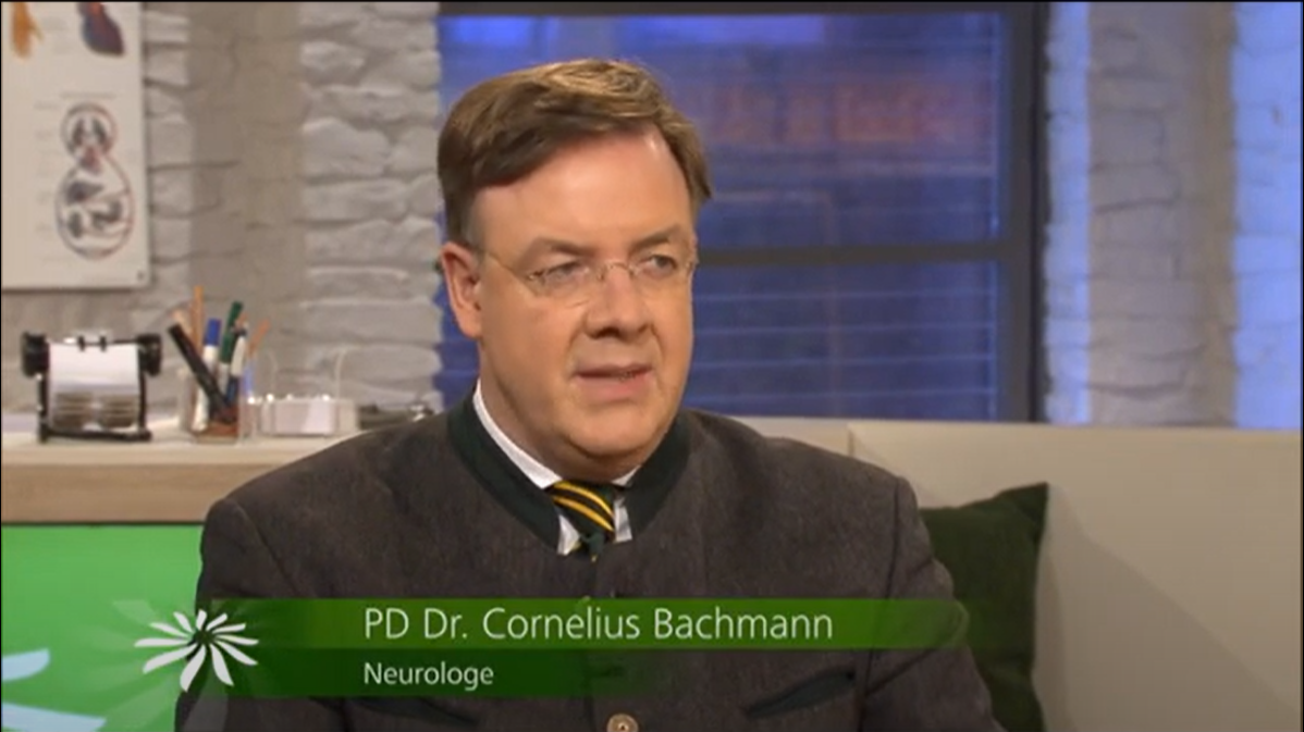 MDR | Hauptsache Gesund - somnodiagnostics | PD Dr. med. Cornelius Bachmann